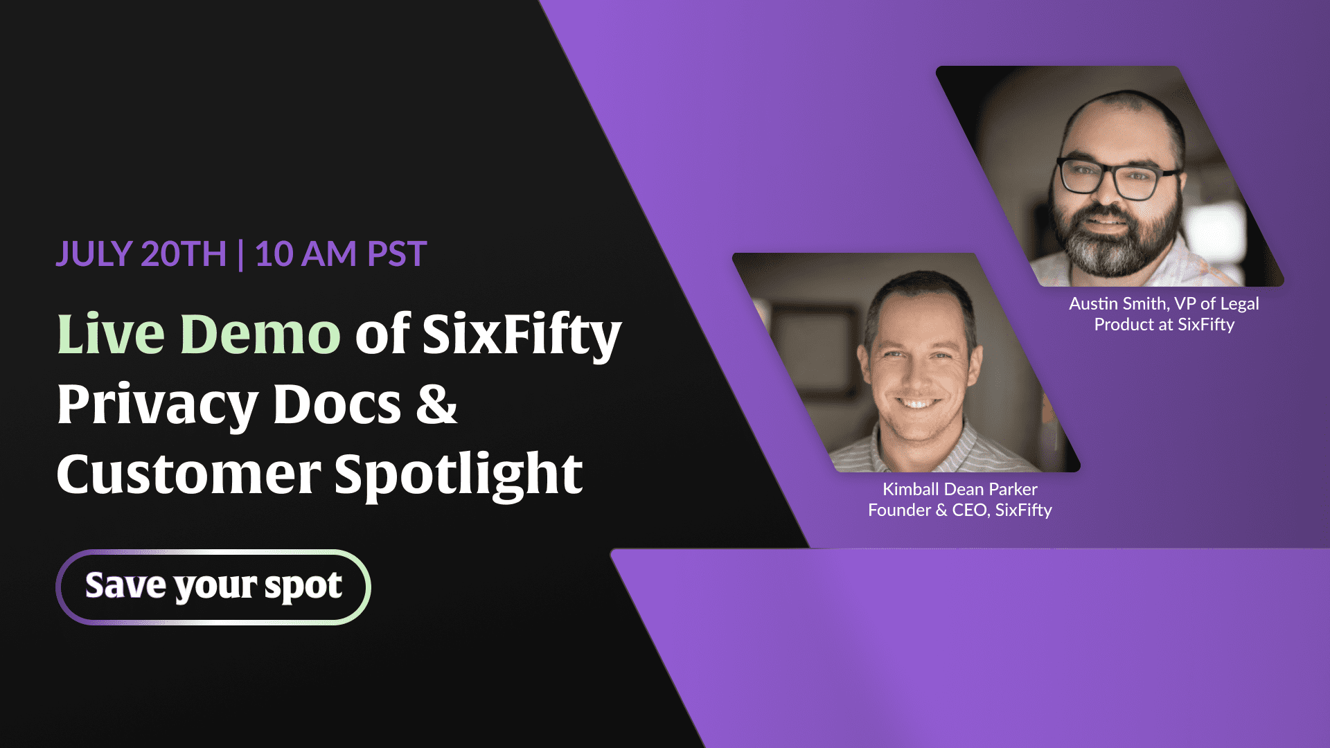 Live Demo of Privacy Docs - SixFifty