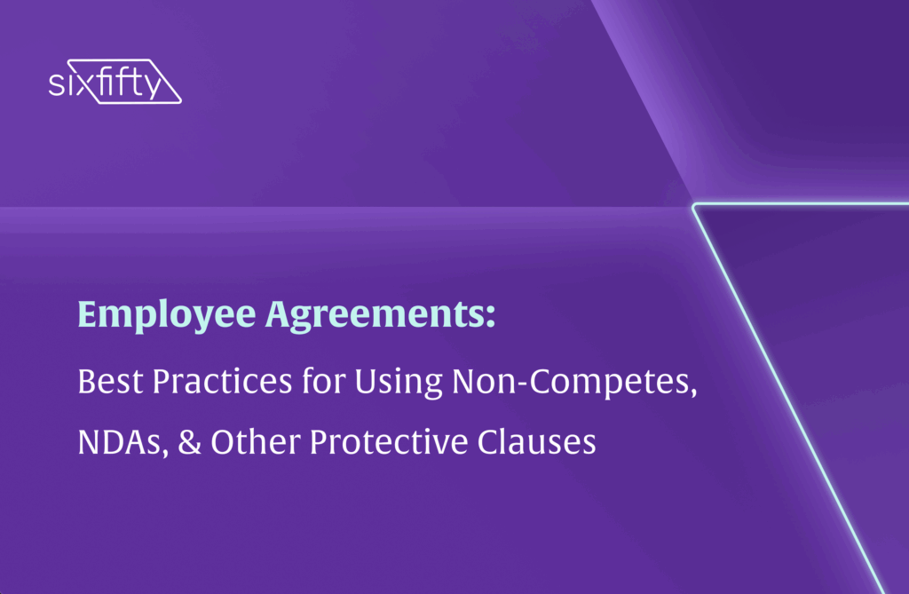 Webinar Best Practices For Employment Agreements Sixfifty